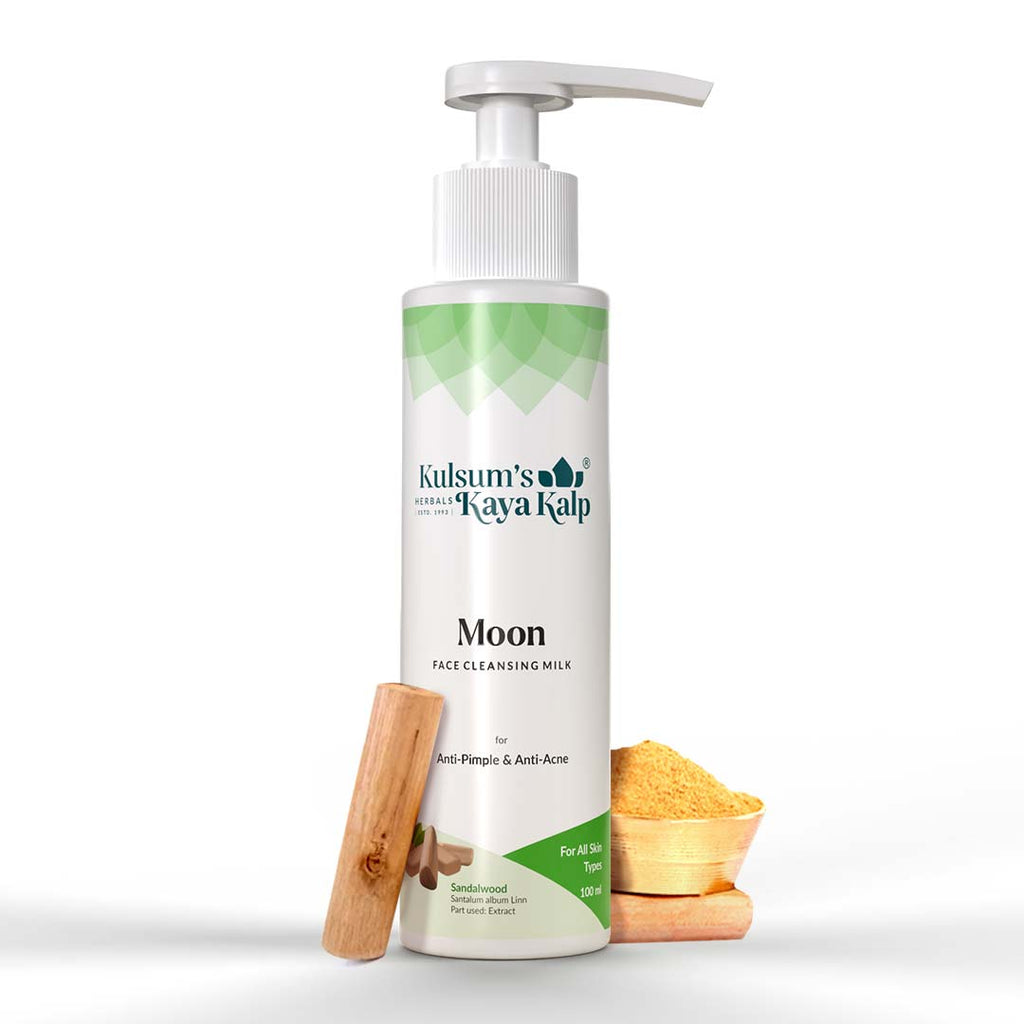 Buy Herbal Moon Face Cleansing Milk | Kulsum's Kaya Kalp