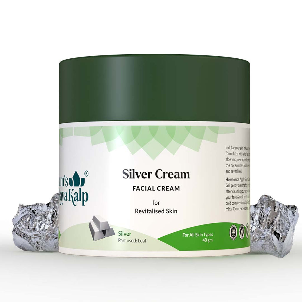 Buy Herbal Silver Cream - 40 gm | Kulsum's Kaya Kalp